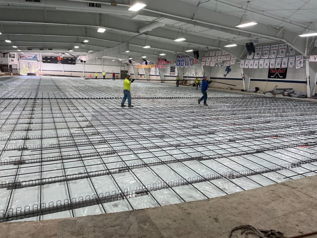 Centennial Ice Arena: Lobby/Parking Lot Renovation & Rink Floor ...